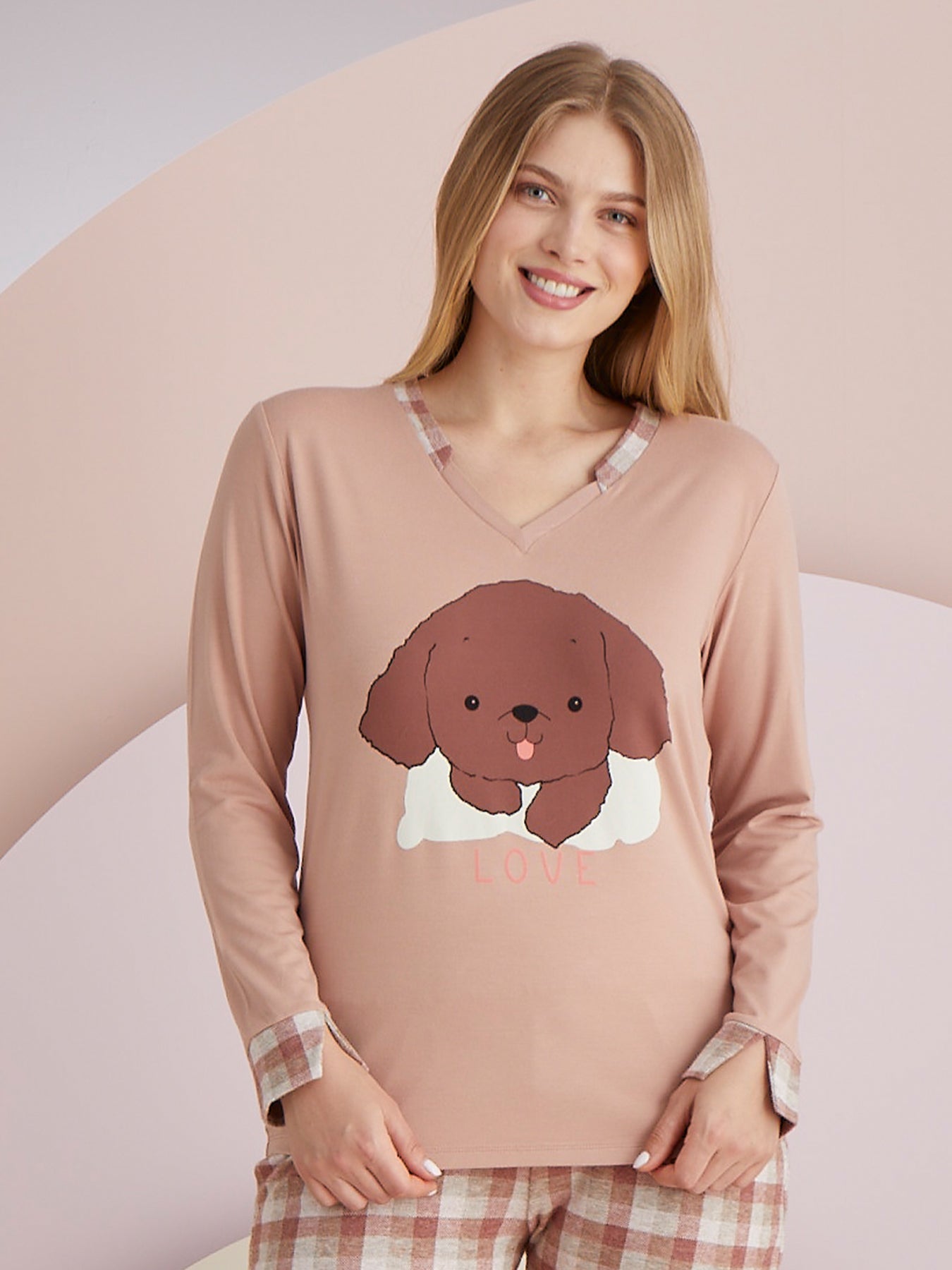 Горнище на пижама "Dog's pillow" на ТОП цена – Zaza.bg